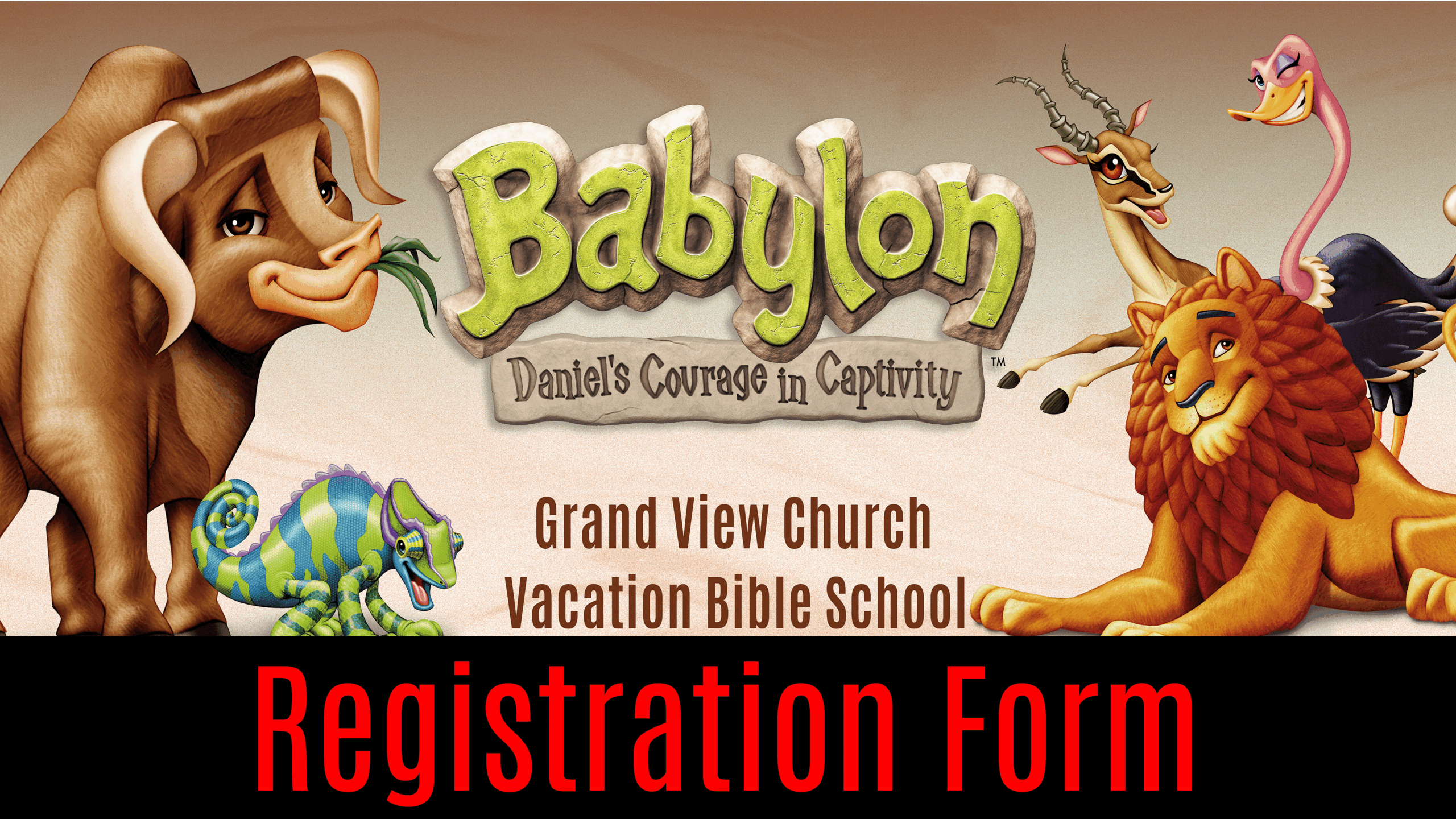 Registration Form Vbs 2025 VBS Downloadable Registration Form Bethel